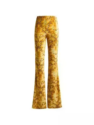 Etro Floral Trousers - Yellow