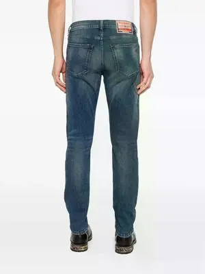 DIESEL® D-strukt Logo Jeans - Blue