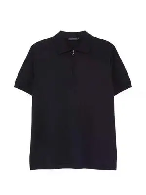 Aspesi Zip-up Polo Shirt