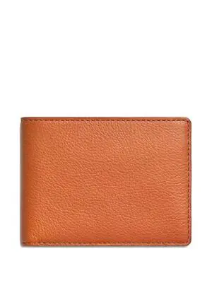 Shinola Canfield Id Bifold Wallet - Orange