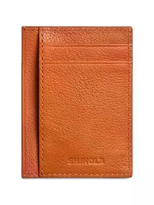 Shinola Canfield Id Card Holder - Brown