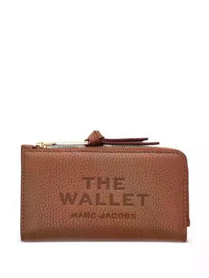 Marc Jacobs Zip Leather Wallet - Brown