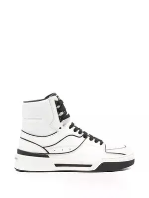 Dolce & Gabbana Roma Leather Sneakers - White