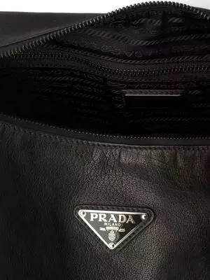 Prada Explore Leather Shoulder Bag