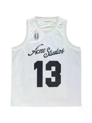 Acne Studios Logo Vest - White