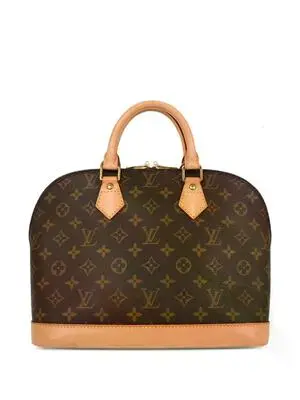 LOUIS VUITTON 2003 Alma Tote Bag - Brown
