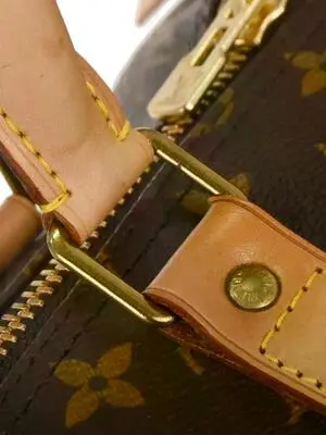 LOUIS VUITTON 1992 60 Keepall Luggage - Brown