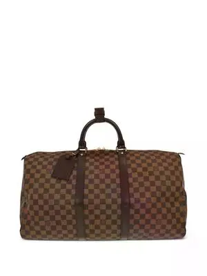 LOUIS VUITTON 2006 50 Keepall Luggage - Brown