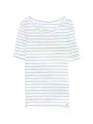 MARCCAIN Striped T-shirt - White