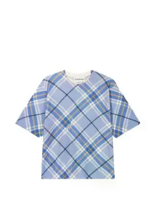 Eric Bompard Tartan-print T-shirt
