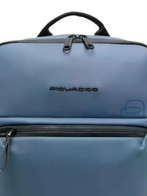 PIQUADRO Corner 2.0 Zip Backpack - Blue