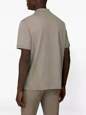 Boggi Milano Pima Cotton Jacquard Polo Shirt