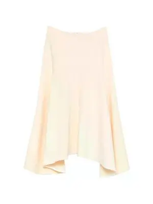 Plan C Asymmetric Skirt - Neutrals