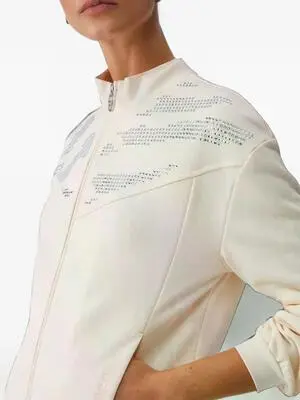 Liu Jo Embellished Zip-up Sweatshirt