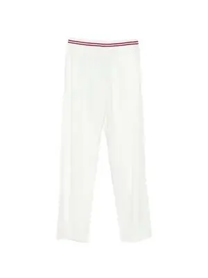 Liu Jo Interlock Drawstring Striped Track Pants