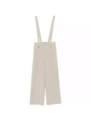 DONDUP Suspender Palazzo Pants