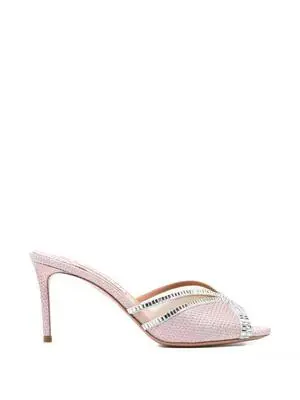 AQUAZZURA Wild Aurora Embellished Heeled Sandals