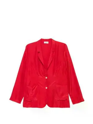 P.a.r.o.s.h Notched Lapel Blazers For Women