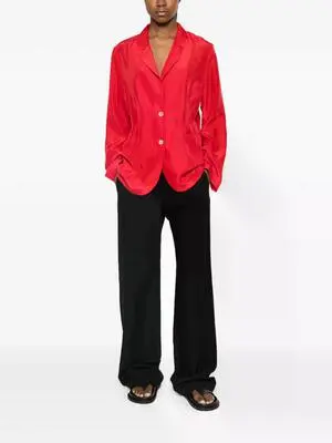 P.a.r.o.s.h Saxon Patch-pocket Blazer - Red