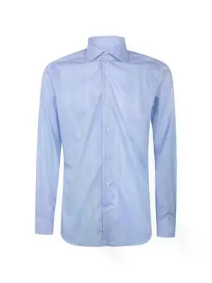 BARBA NAPOLI Striped Shirt - Blue