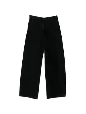 ENTIRE STUDIOS Cotton Wide-leg Jeans - Black