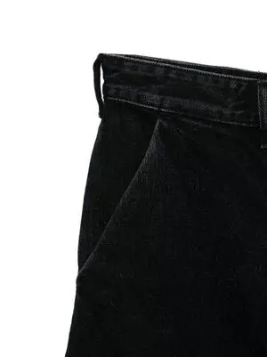 ENTIRE STUDIOS Cotton Wide-leg Jeans - Black