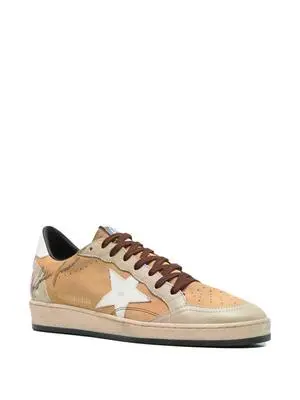 GOLDEN GOOSE Star Detail Suede Sneakers - Neutrals