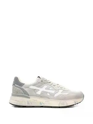 Premiata Mick Logo-patch Sneakers - Grey