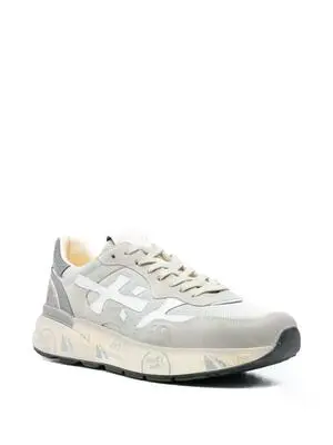 Premiata Mick 0.1 8117 Perforated Sneakers - Grey