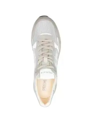 Premiata Mick 0.1 8117 Perforated Sneakers - Grey