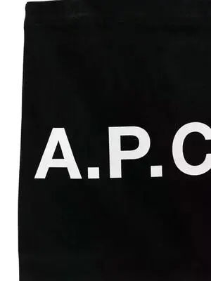 A.p.c. Text Shoulder Bag