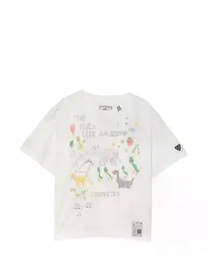 Mihara Yasuhiro Graphic-print T-shirt - White