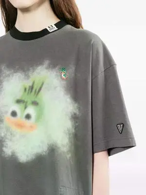 Mihara Yasuhiro Graphic-print T-shirt - Grey