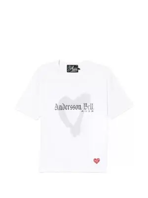 Andersson Bell Heart T-shirt - White