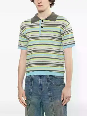 Andersson Bell Striped Polo Shirt