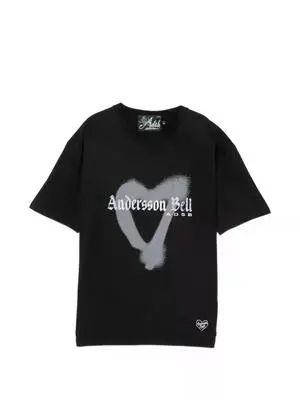 Andersson Bell Heart T-shirt - Black