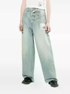 Mihara Yasuhiro Logo-patch Jeans