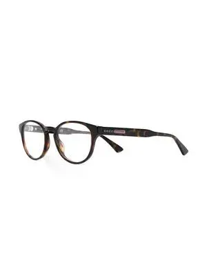 Gucci Round-frame Logo Glasses