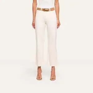 L'AGENCE Wanda Cropped Wide-leg Jean