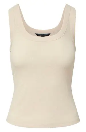 Veronica Beard Belvedere Tank - Ecru