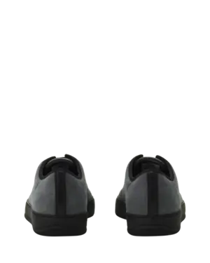 LANVIN Dbb1 Canvas Lace-up Sneakers - Dark Grey