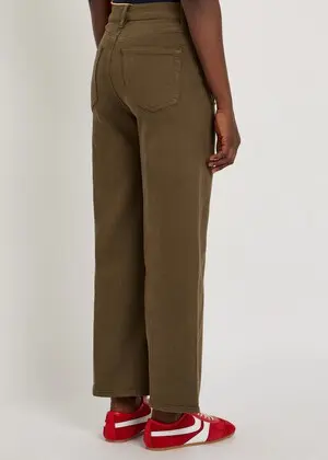 FRAME The Anchor Straight-leg Jeans - Brown