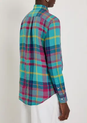 Polo Ralph Lauren Plaid Linen Shirt