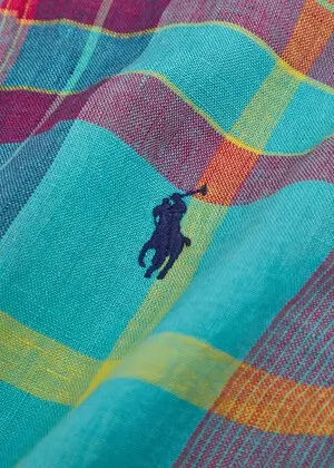 Polo Ralph Lauren Plaid Linen Shirt
