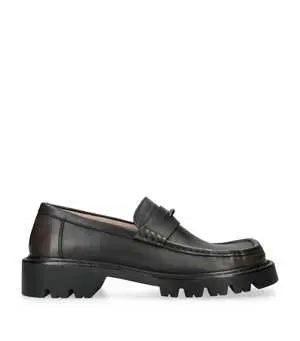 Loewe Leather Sierra Loafer