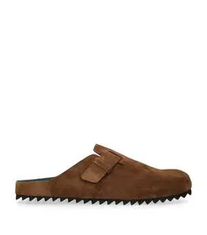 Officine Creative Suede Agora Mules - Brown