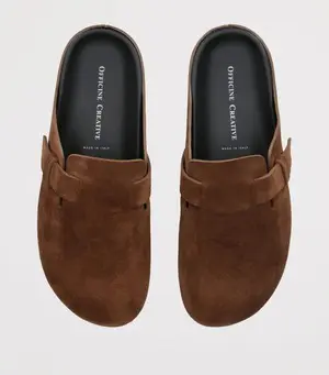 Officine Creative Suede Agora Mules
