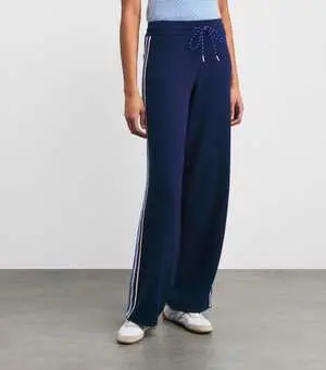 Guest In Residence Cotton-blend Stripe Sweatpants