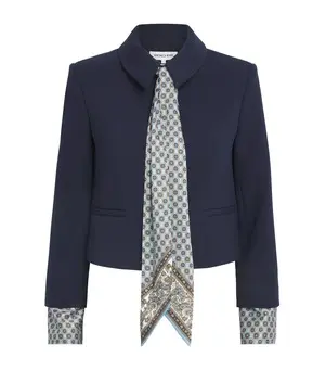 Veronica Beard Tie Detailed Jackets For Women
