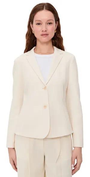 Theory Shaped Blazer - Rice